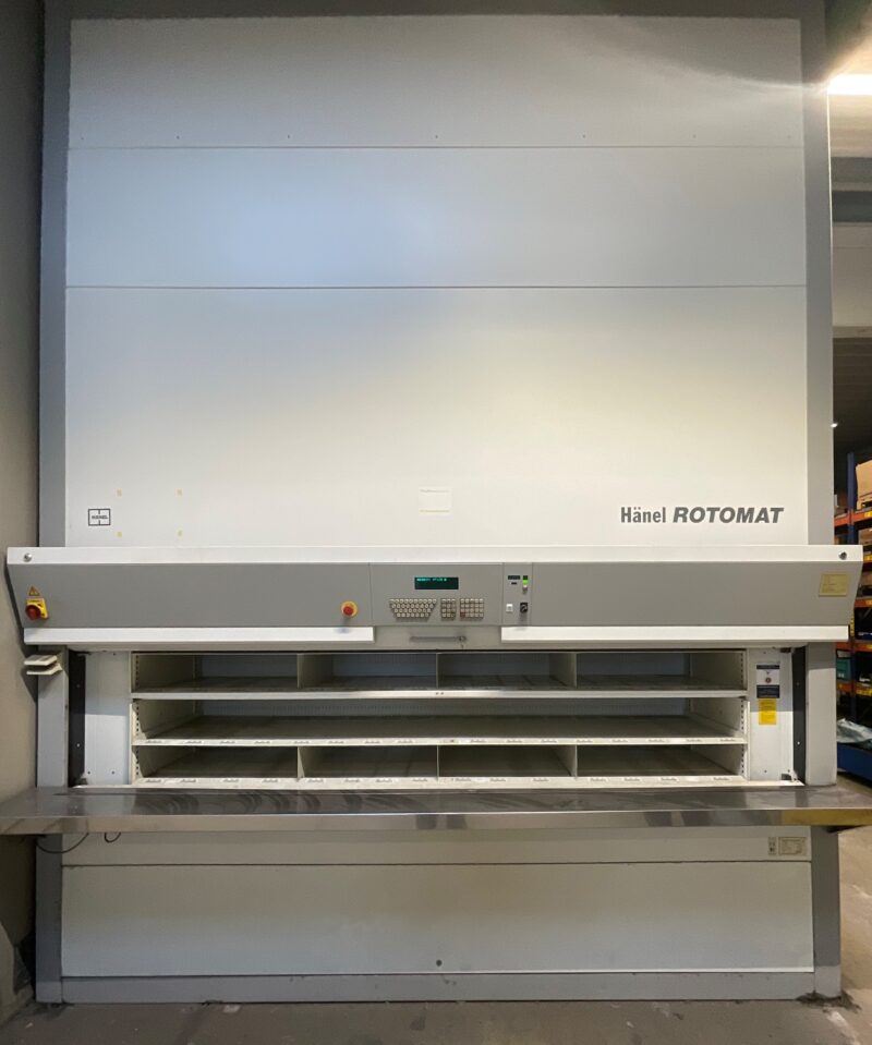 Gebrauchte Paternosterregale – Lagersystem Service Sander